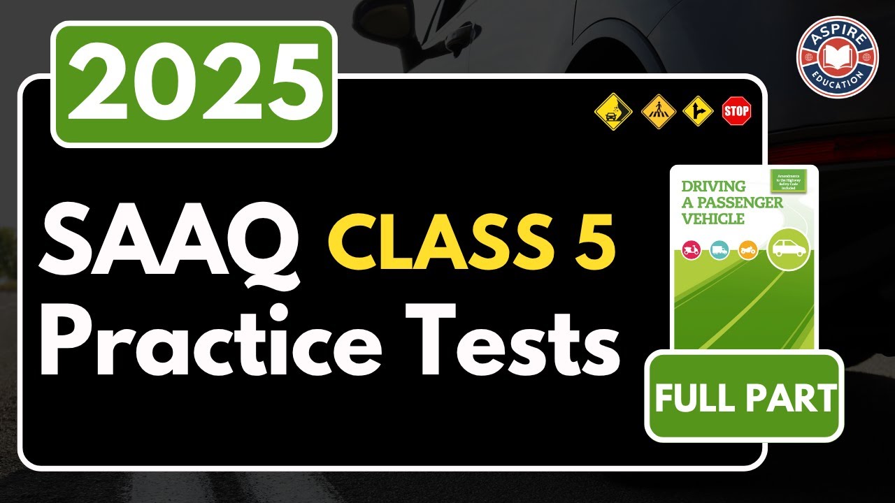 Quebec Driving Rules Practice Questions Full Part Pass Your Saaq