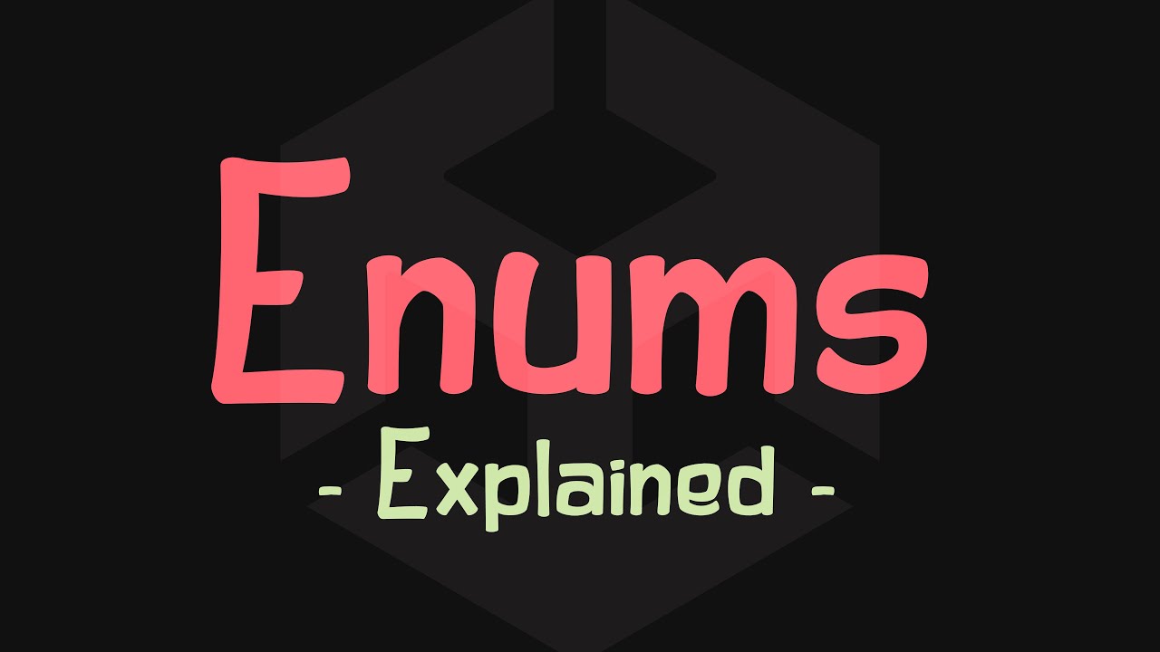 C Enums Explained How To Use Enums In Unity Youtube