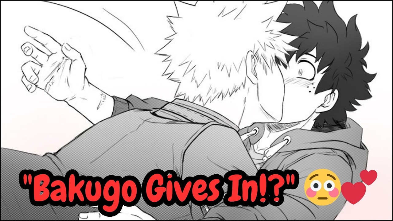 Bakudeku Deku Teases Bakugo For Kisses And Gets More Than He