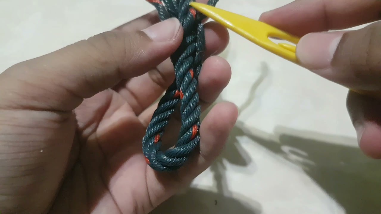 Membuat Eye Splicing Cut Splicing Youtube