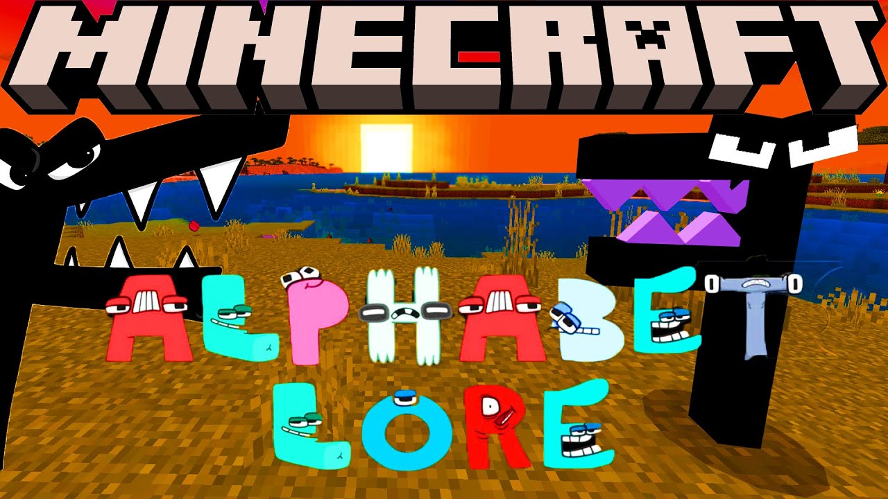 Minecraft Pe Secret Alphabet Lore Mod Youtube