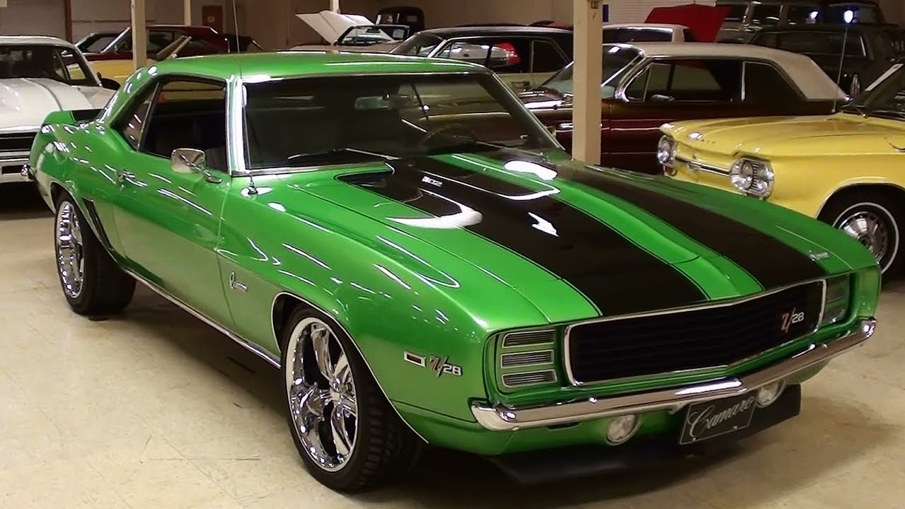 1969 Chevrolet Camaro Z28 302 V8 Cross Ram Dual 4 Bbl Carbs Four Speed