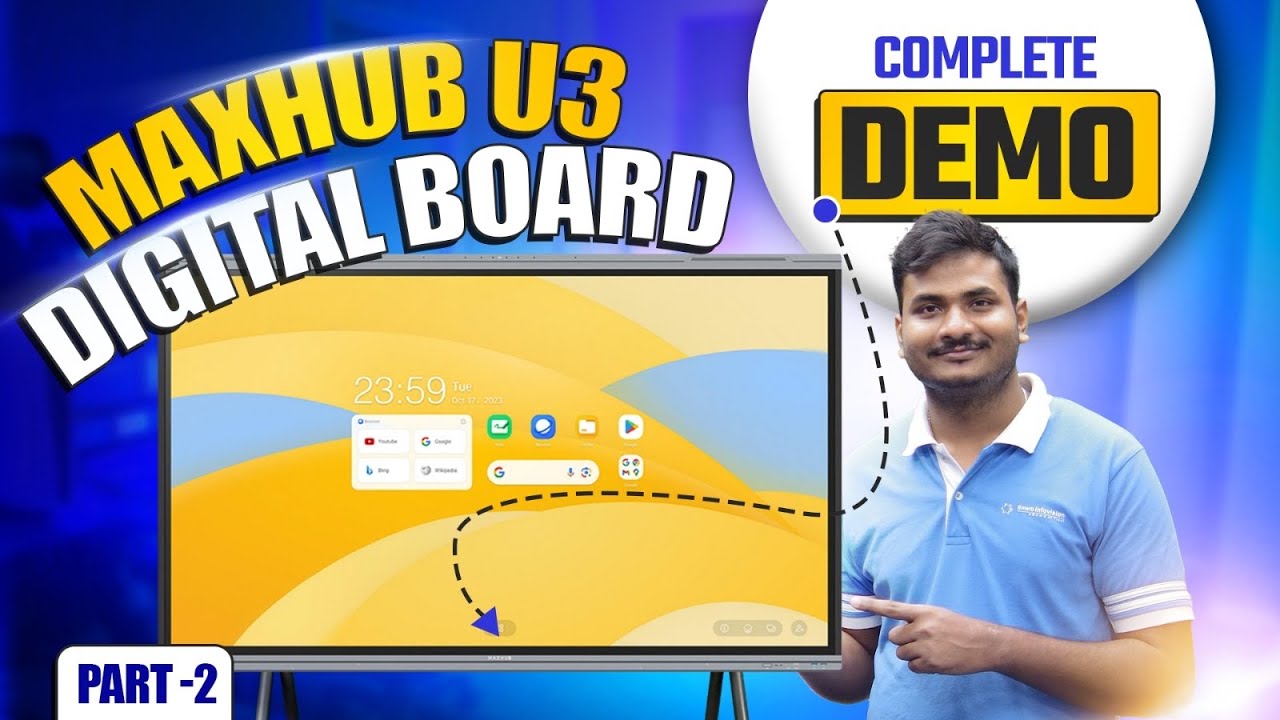 Maxhub U3 Digital Board Complete Demo Part 2 Price Features Review
