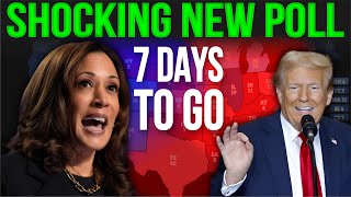 Shocking 2024 Election Map Forecast 7 Days Till The Election Harris Vs ...