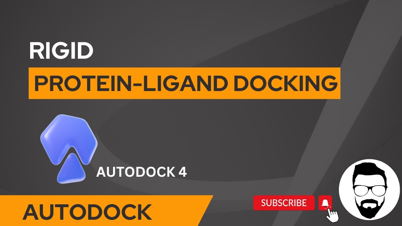 Rigid Protein Ligand Docking Using Autodock Youtube