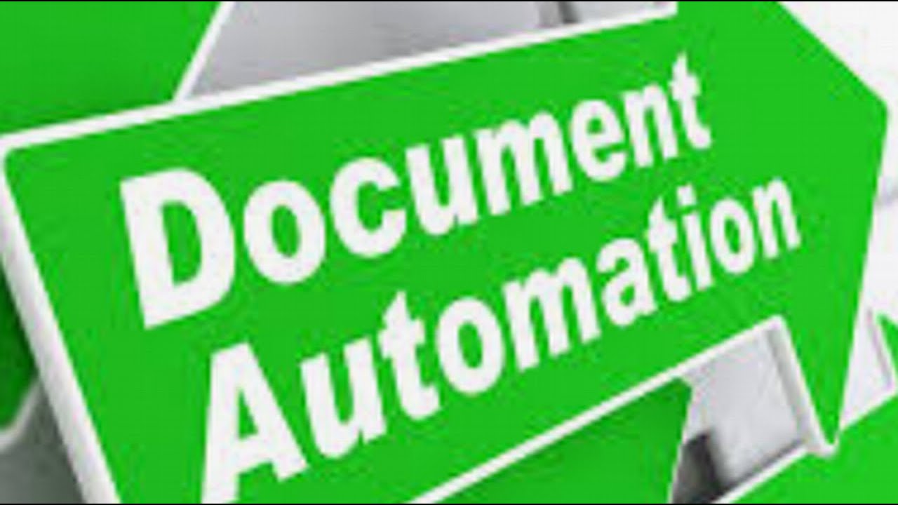 Document Automation Made Easy Youtube
