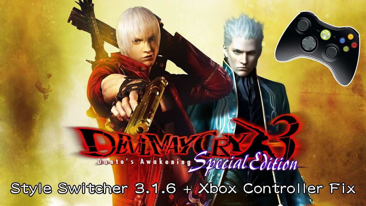 How To Install Style Switcher Mod On Dmc3se Pc 2006 Xbox Controller