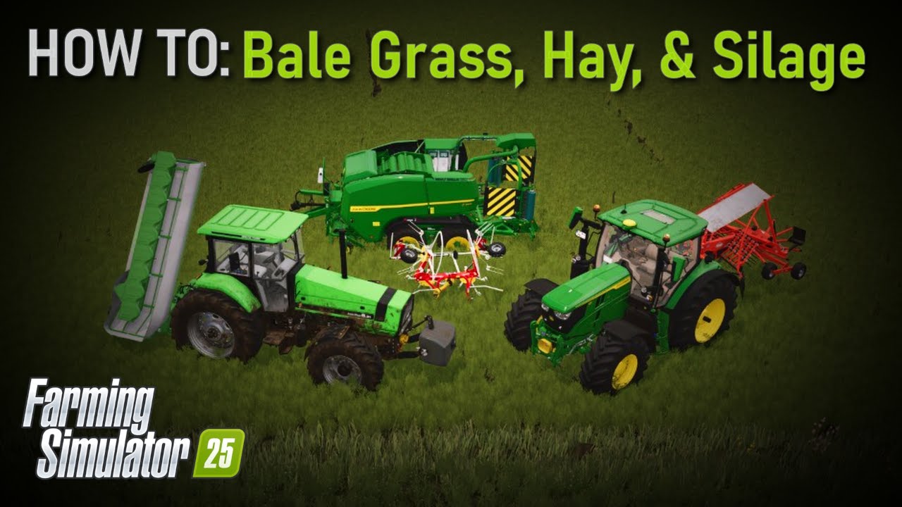 Make Money Fast With Grass How To Make Grass Hay And Silage Bales