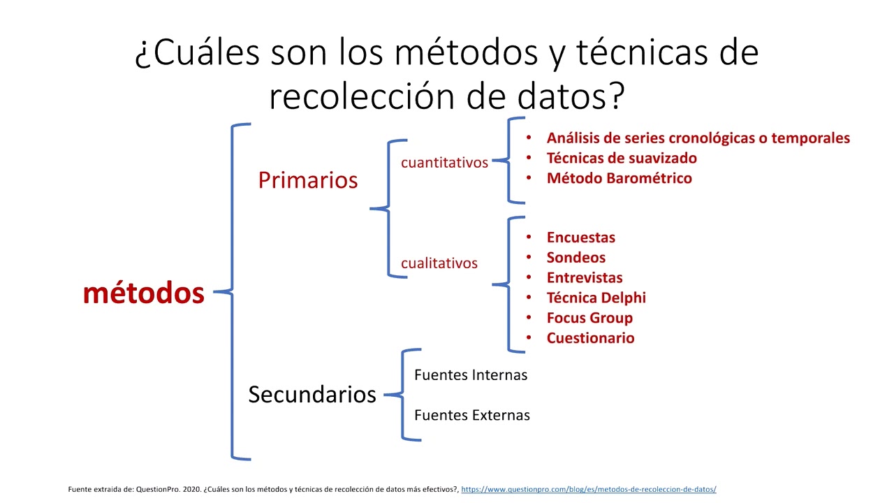 19 Formas Básicas De Recolección De Datos Primarios Y Secundarios