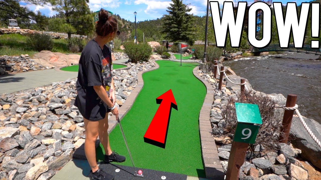 We Have Never Seen A Mini Golf Course Do This Before Youtube