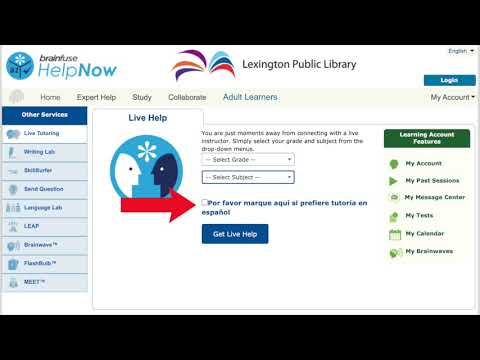 Brainfuse Helpnow Demo Youtube