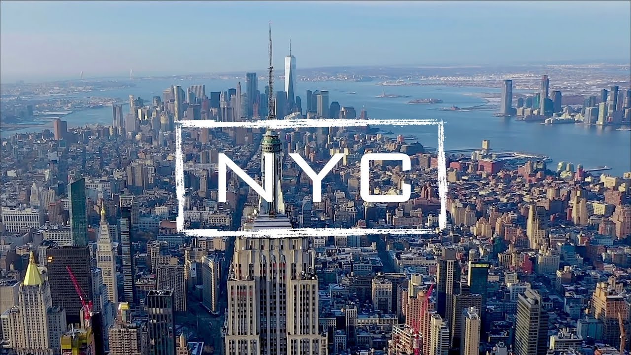 New York City 4k Drone Footage