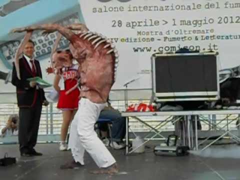 Slasher Dead Space Napoli Cosplay Challenge 2012 Youtube