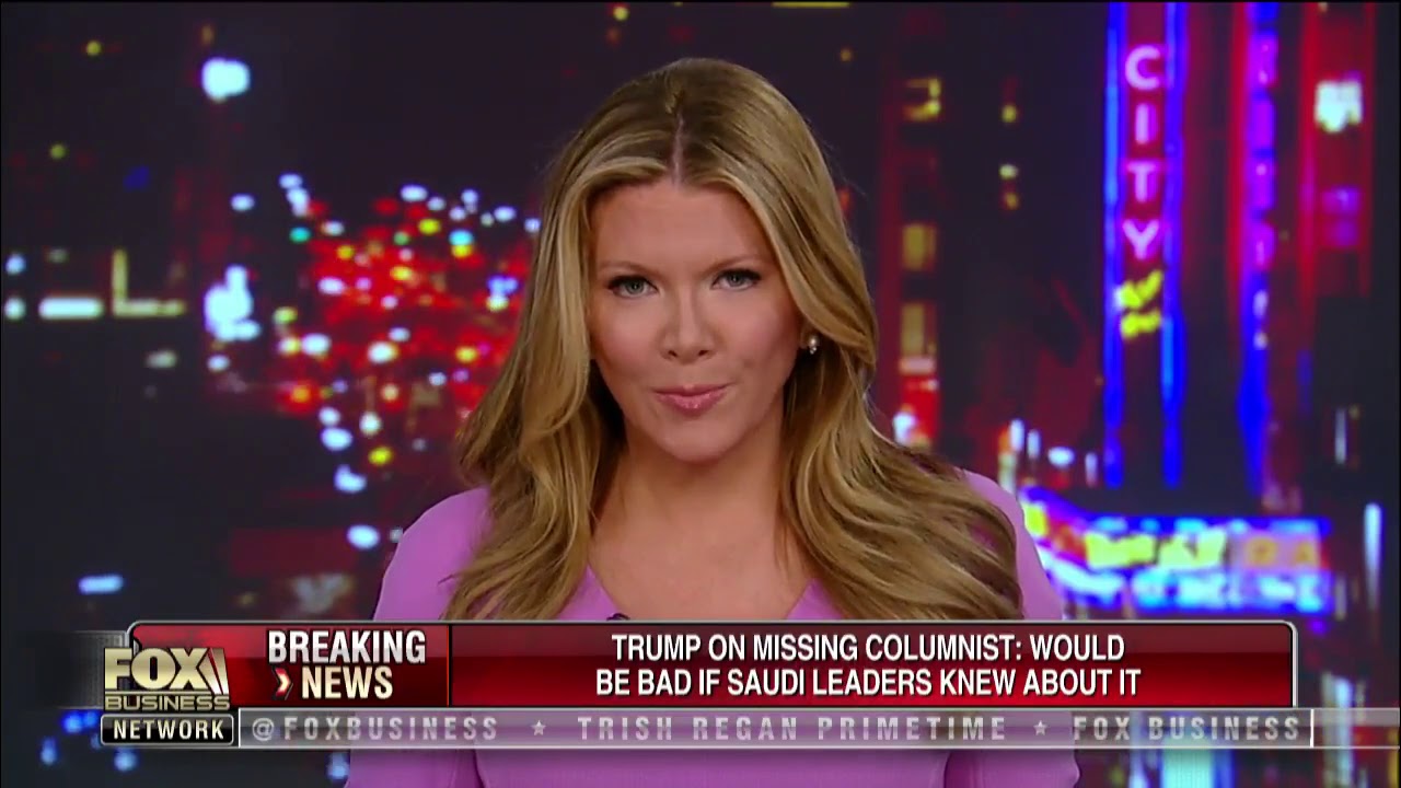 Interview Trish Regan Of Fox Business News Interviews Donald Trump