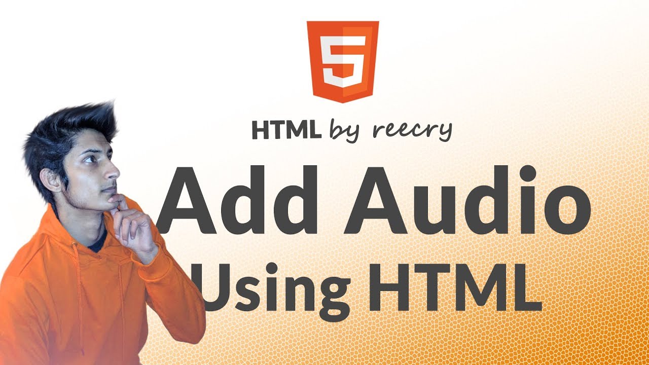 How To Add Audio Using Html In Web Page Youtube