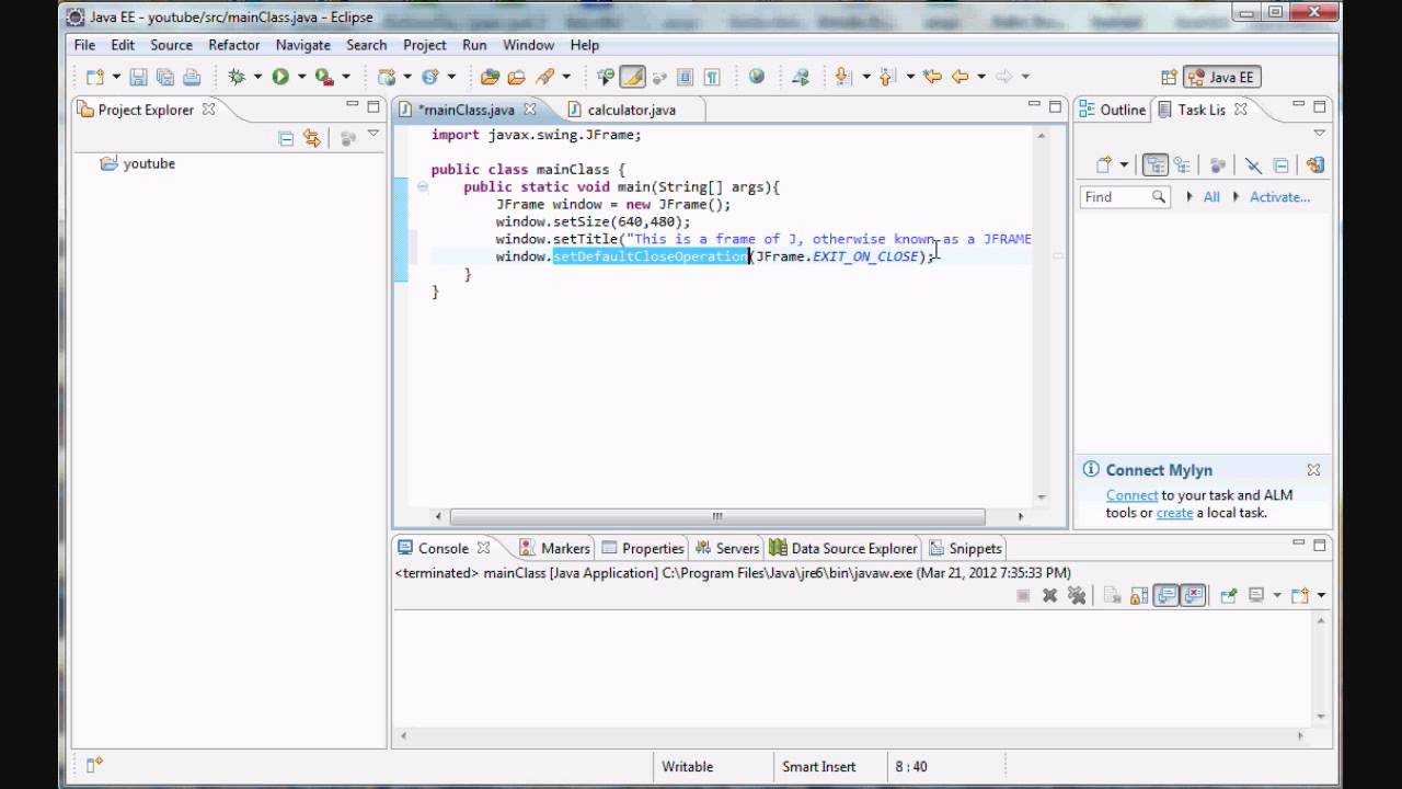 Java 8 Programming Tutorial Simple Java Graphics