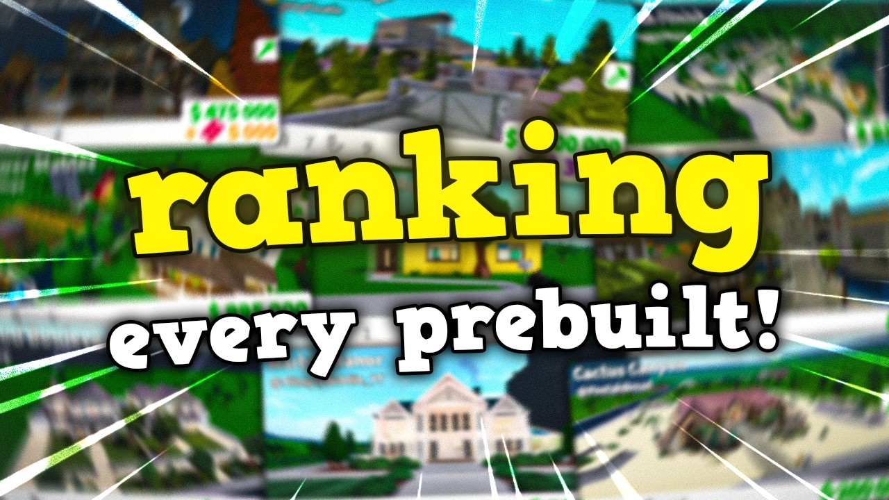 Ranking Every Bloxburg Prebuilt Youtube