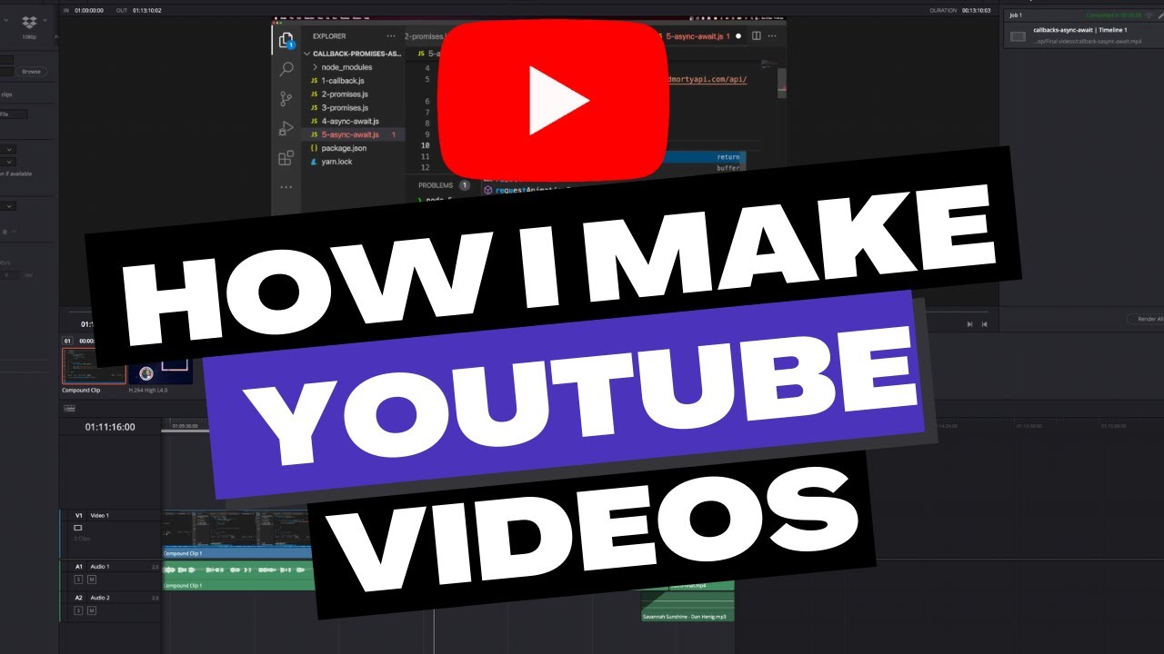 How I Make Coding Tutorials For Youtube Youtube