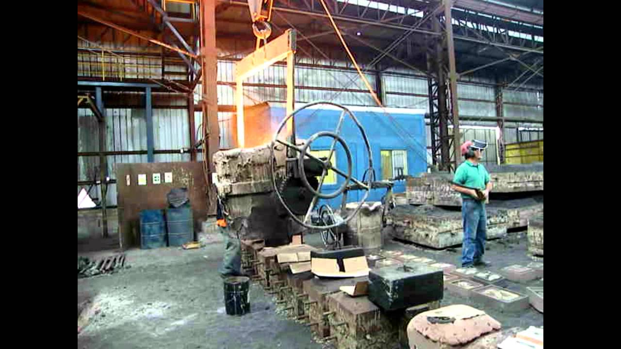 Proceso De Fundida Fundicion Metalnorte Youtube