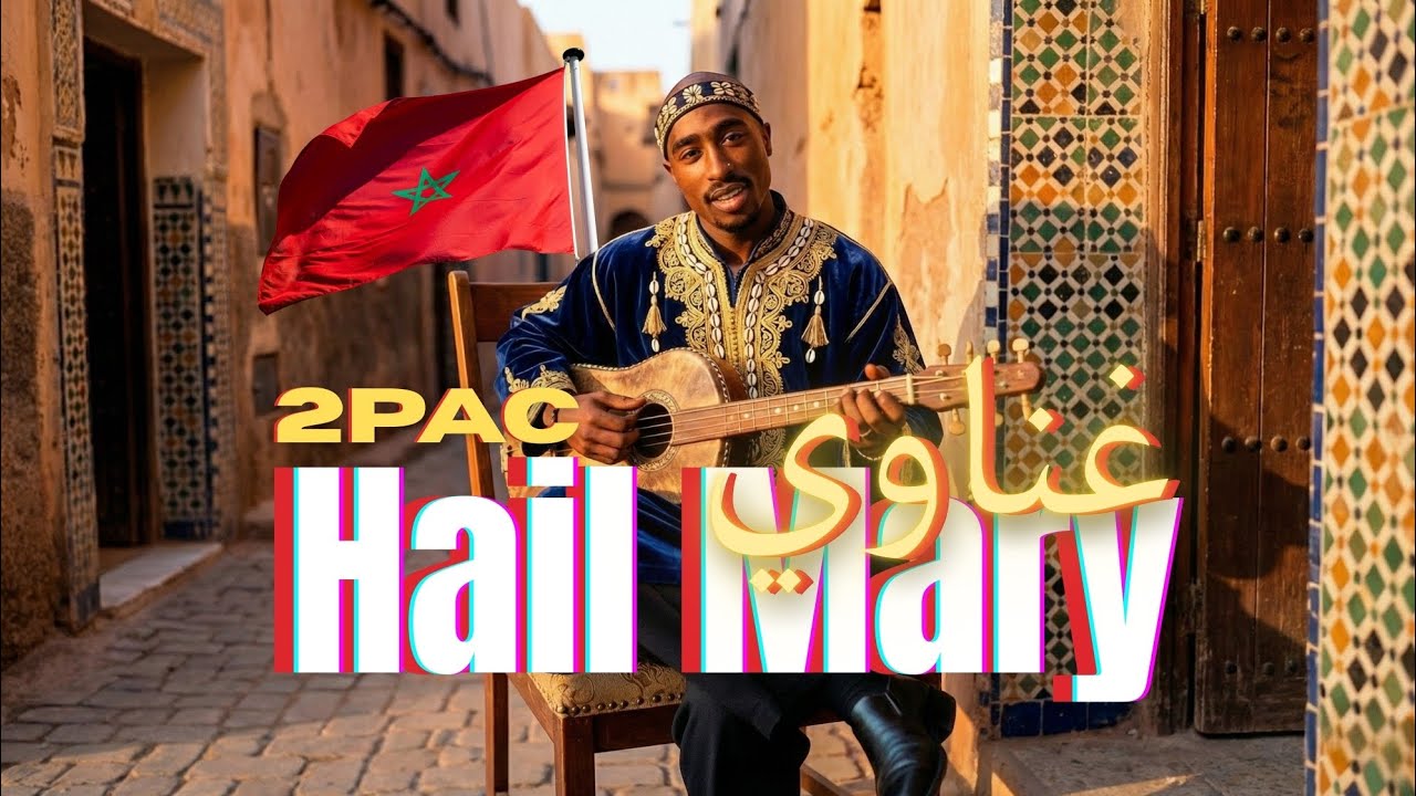 2pac Hail Mary Gnawa Guembri Cover Moroccan Style Fusion By Mix