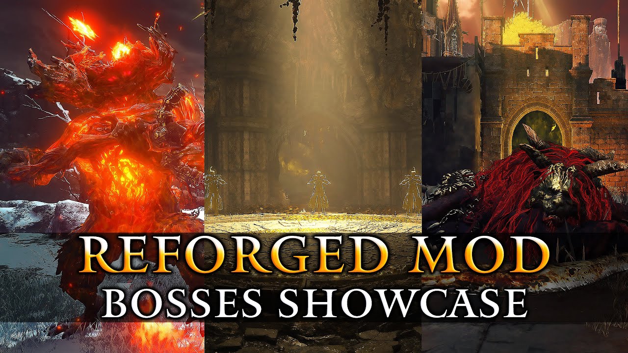 Reforged Mod All New Bosses Showcase Elden Ring Youtube