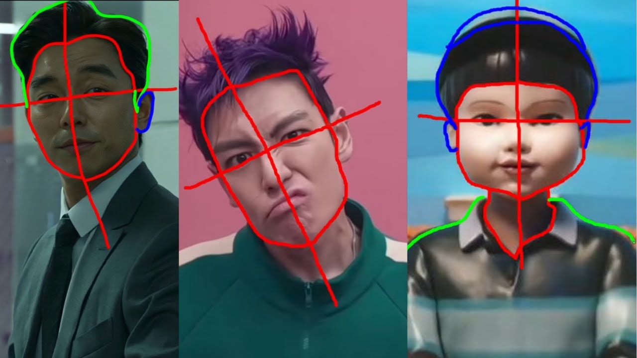 Drawing Squid Game Charaters Compilation Youtube