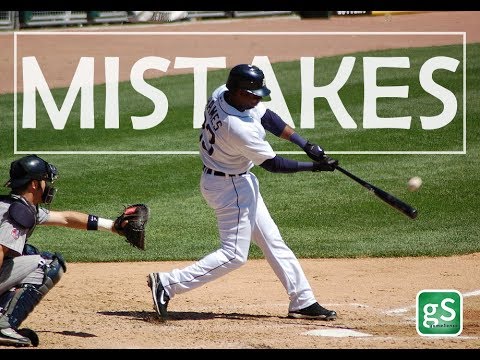 Mistakes That Baseball Hitters Make By Peter Fadde Youtube