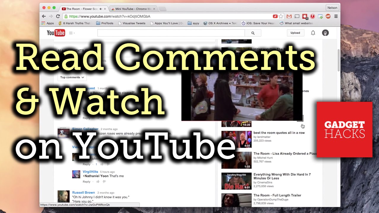 Make Video Float While You Scroll Through Comments On Youtube How To