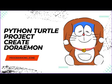 Create Doraemon Using Python Full Tutorial With Code Learn Graphics