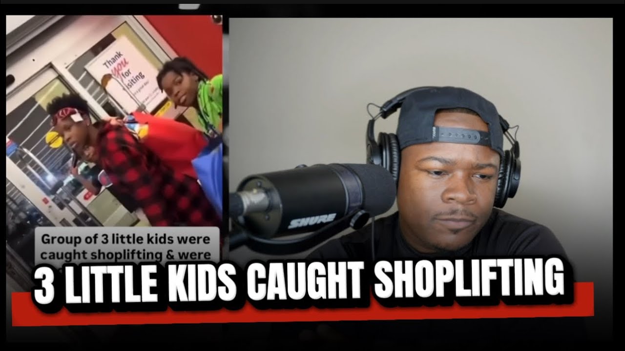 Three Kids Caught Shoplifting Go Off On Store Staff Screaming