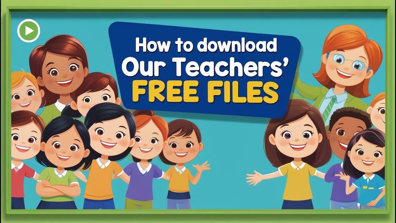 Teachers Guide How To Download Teachers Free Files Youtube