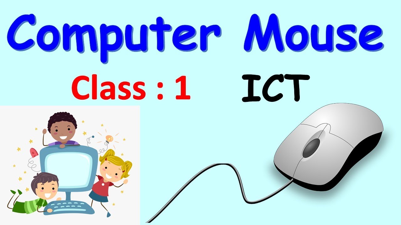 Class 1 Computer Mouse Caie Cbse Computers Using The