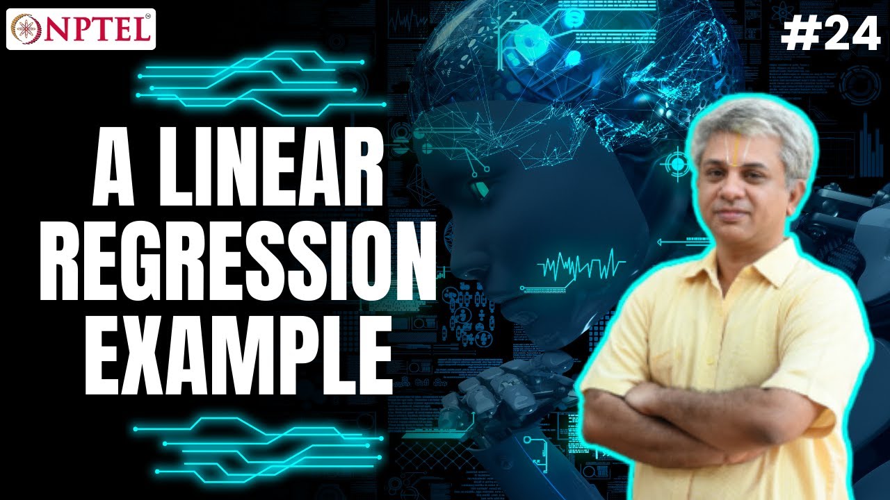 A Linear Regression Example Youtube