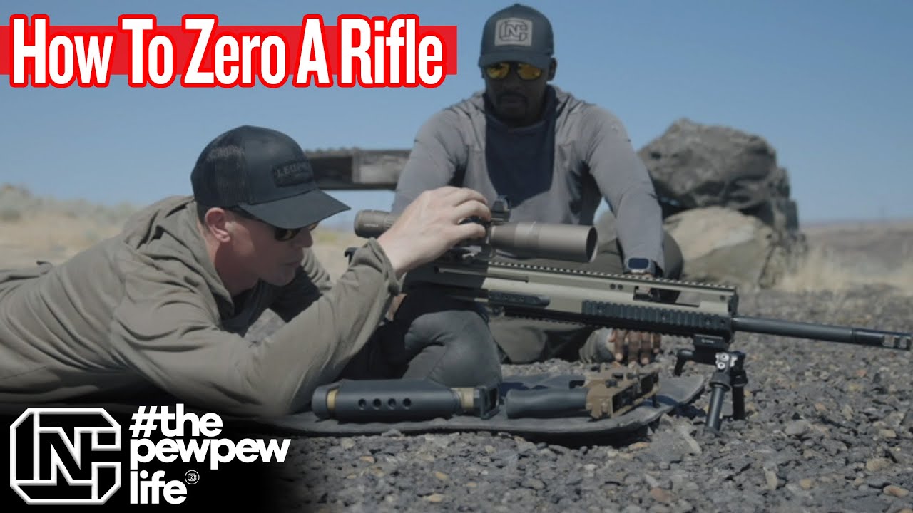 How To Zero A Rifle For Dummies Youtube