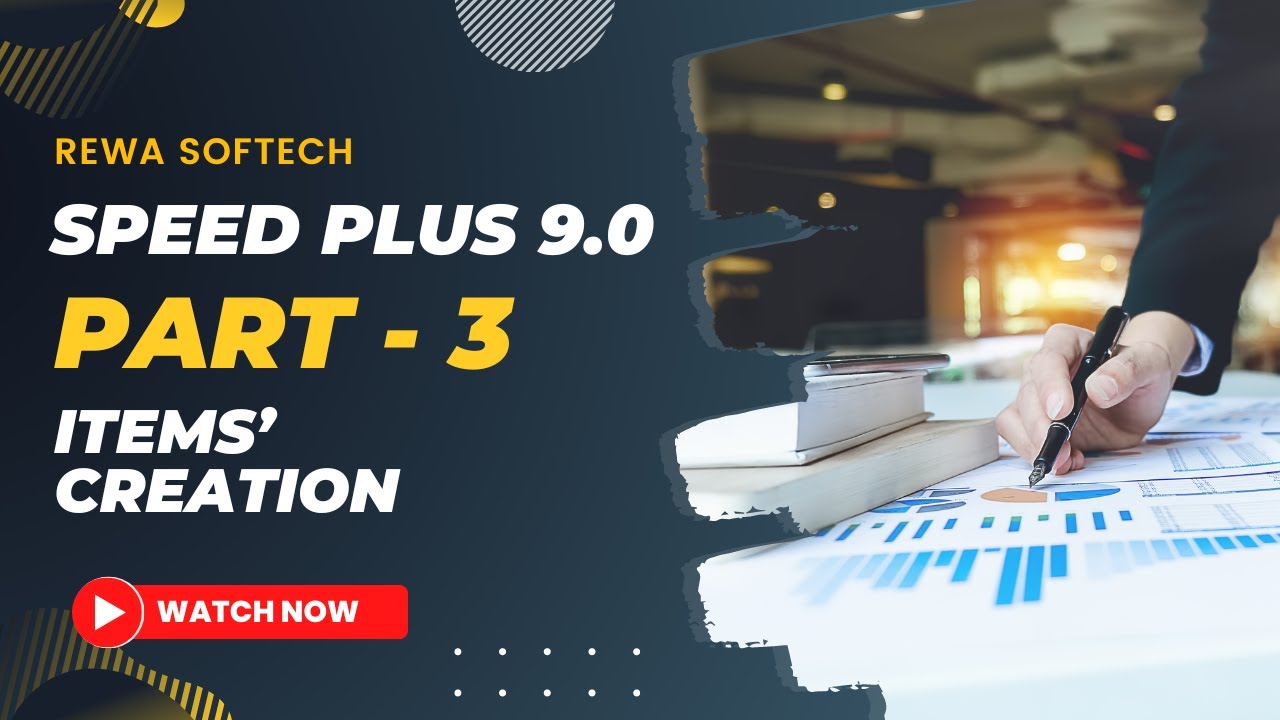 How To Create Item In Speed Plus Billing Software Retail Billing