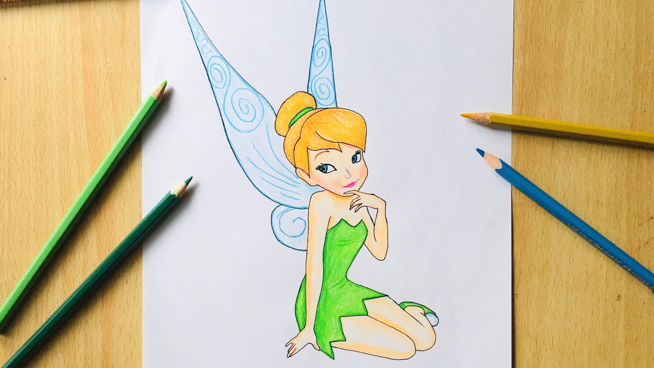 How To Draw Tinkerbell Easy Step By Step Disney How To Draw Chibi