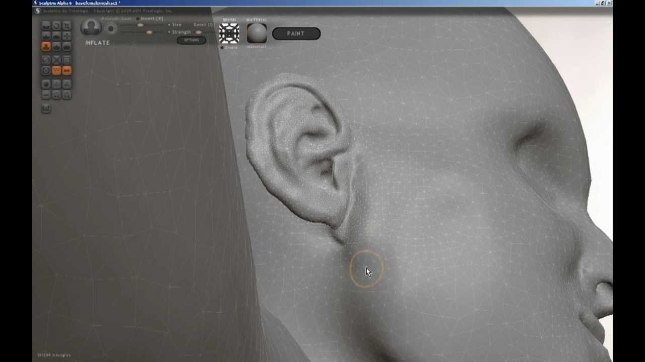 3d Sculpting Tutorial Youtube