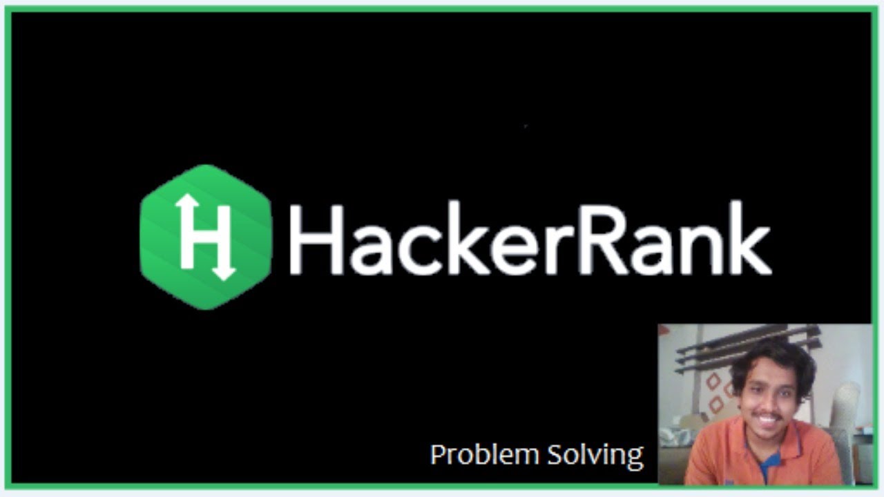 Day 37 Solving Hacker Rank Problems Youtube