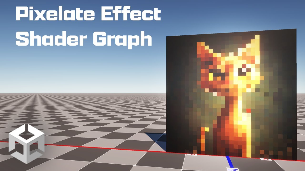 Pixel Effect Shader Graph Unity Youtube