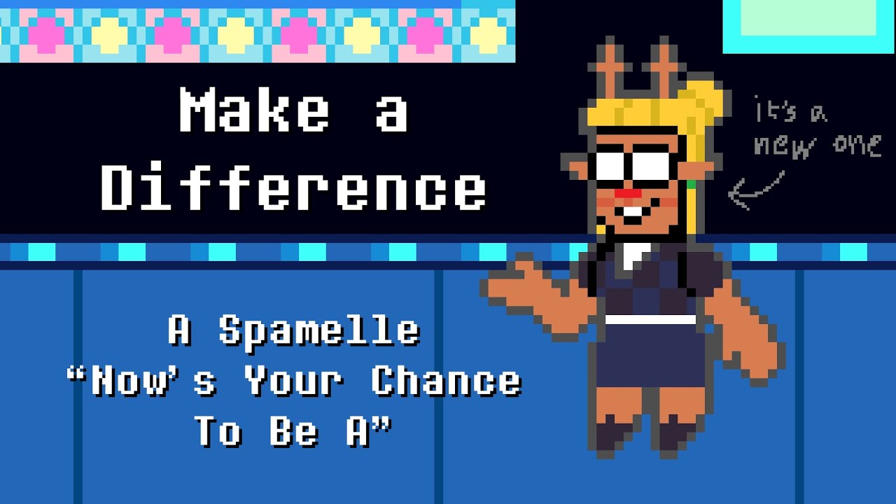 Deltarune Au Theme Spamelle Make A Difference Feat 15 Ai Youtube