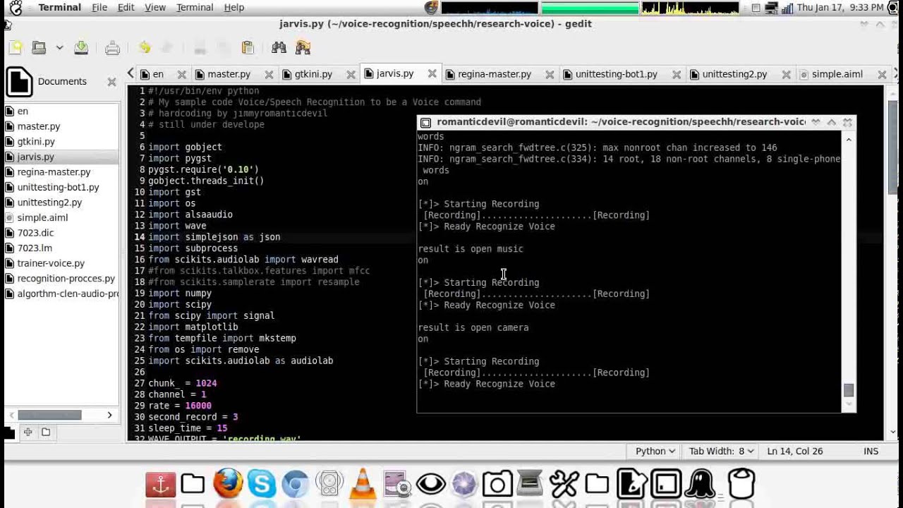 Speech Recognition Controlling By Voice Command Youtube