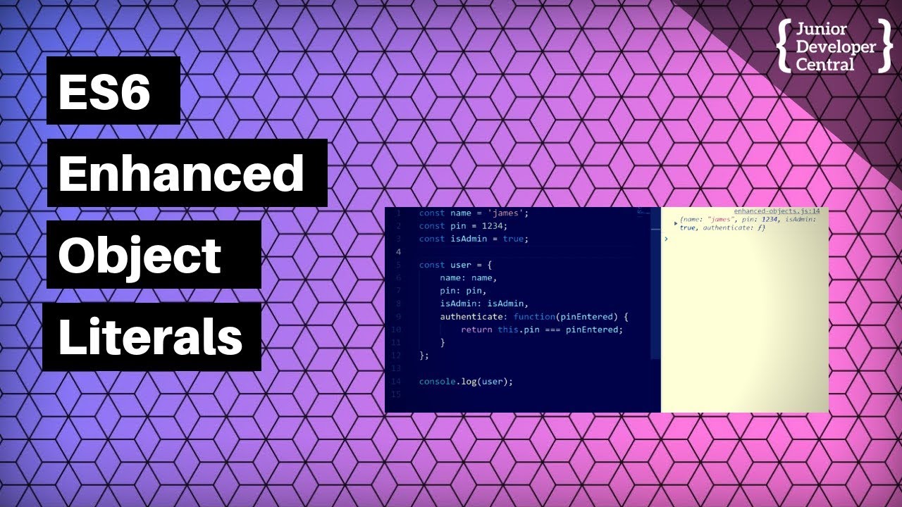 Enhanced Object Literals In Es6 Shorthand For Your Javascript Objects
