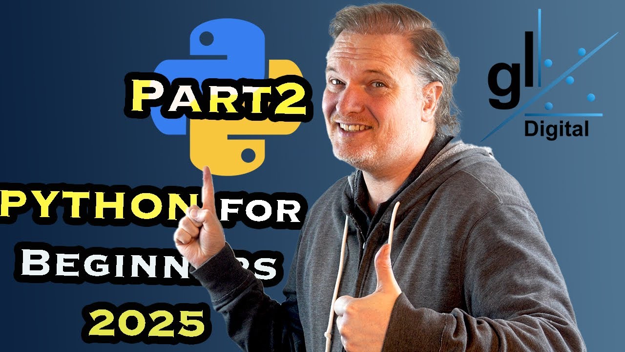Python Datatypes And Variables Python Beginners Course 2025 Part