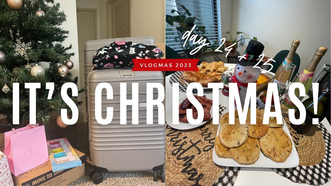 Merry Christmas Vlogmas Days 24 25 Youtube