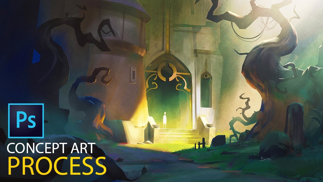 Concept Art Landscape Tutorial