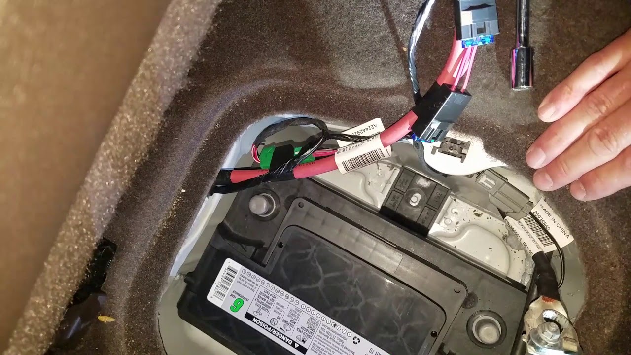 Diy Buick Enclave Battery Replacement Youtube