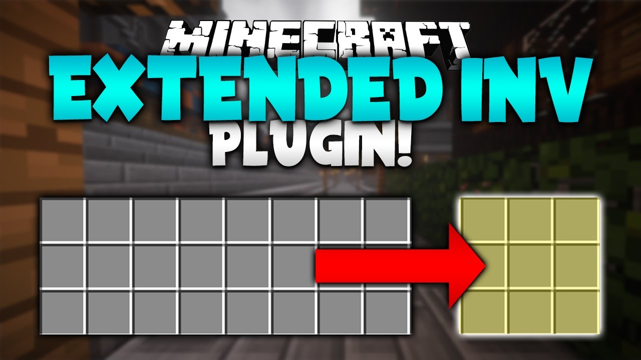 Extended Inventory Minecraft Plugin Tutorial Numerounobaby