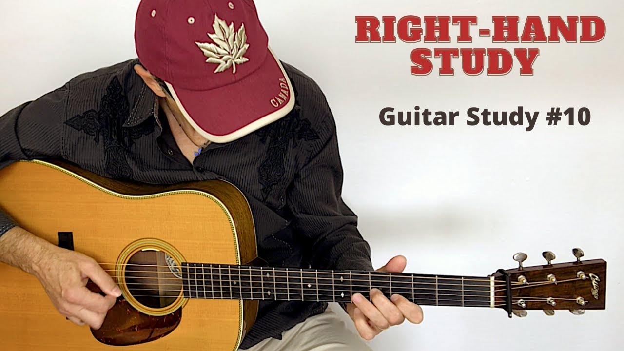 Right Hand Study 10 Flatpicking Guitar Lesson Youtube