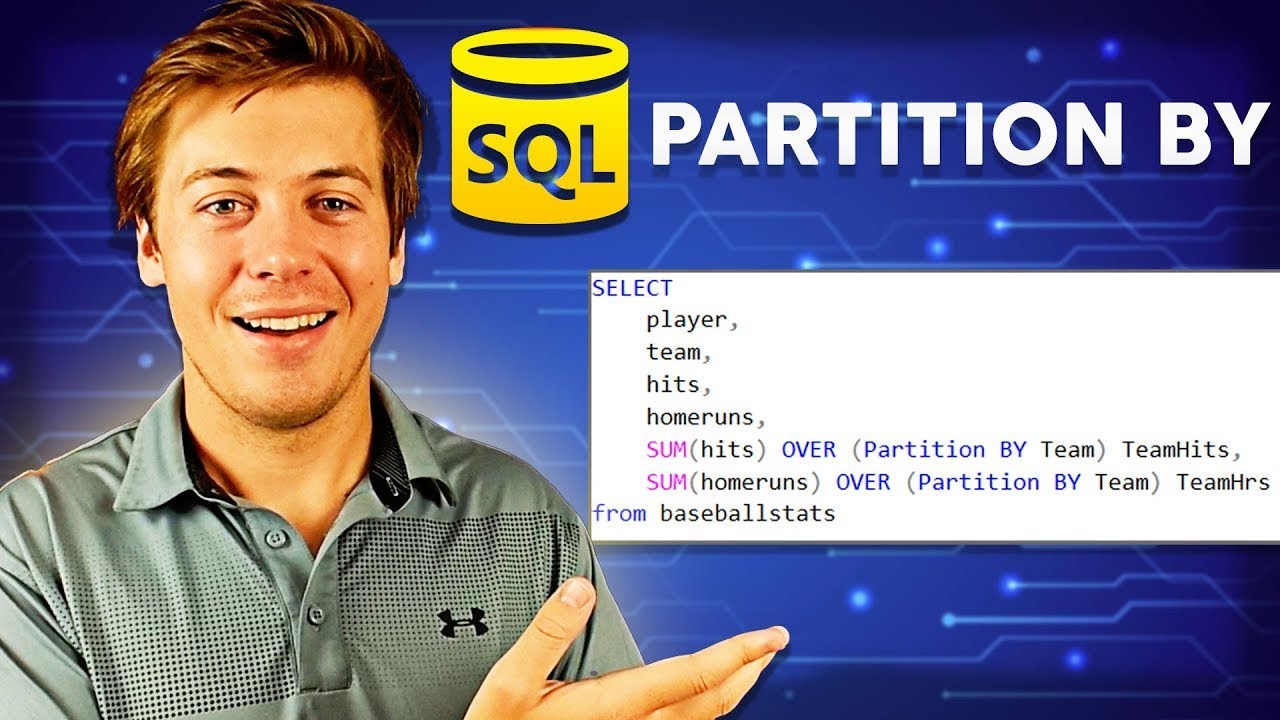 Sql Partition By Tutorial With Examples Youtube