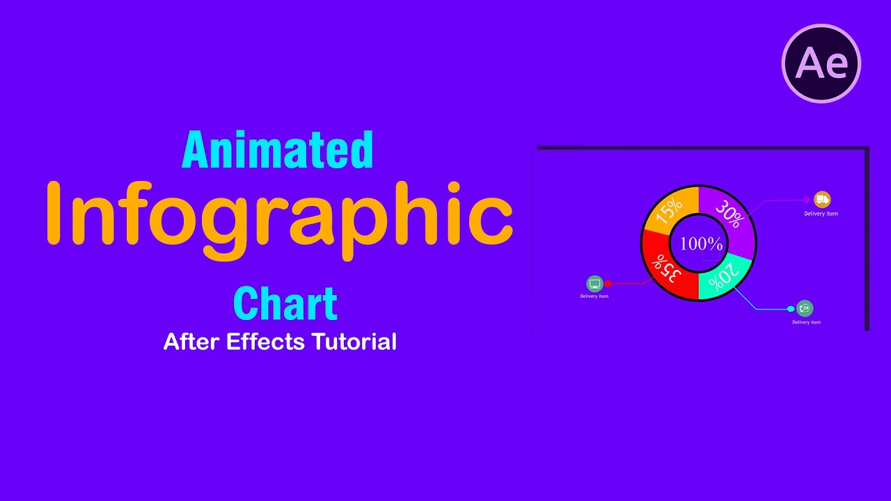 Animated Infographic Chart After Effects Tutorial Aftereffects